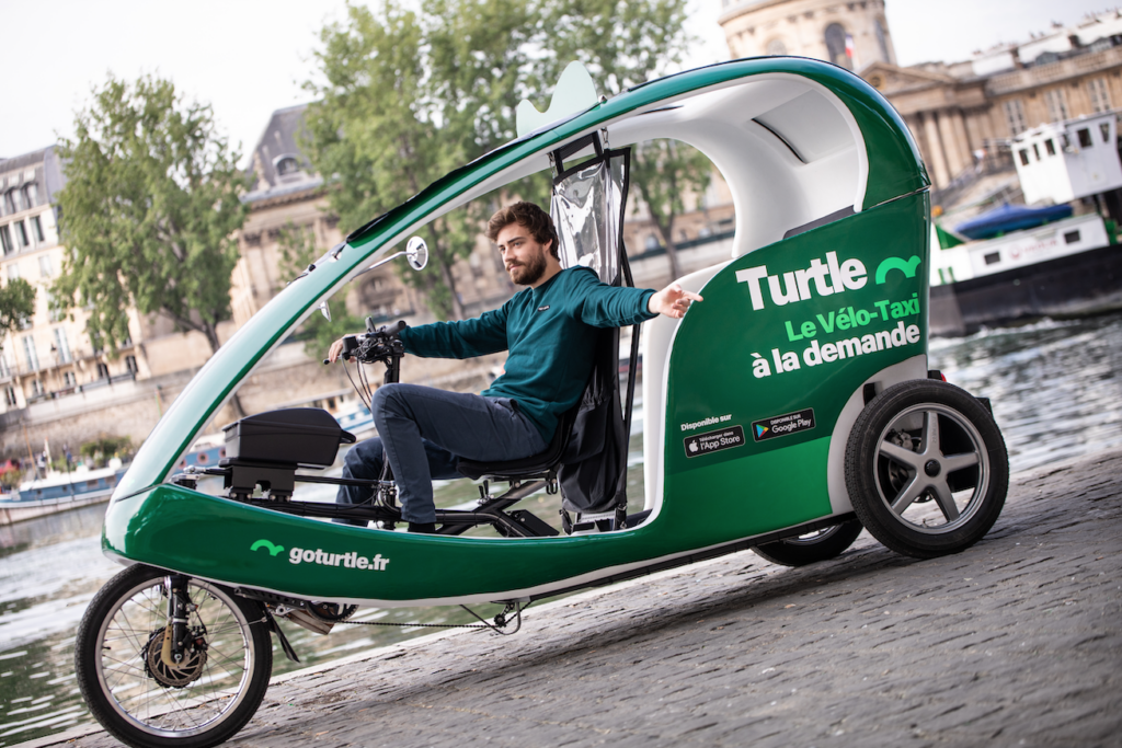 A Paris, Turtle se rêve en Uber du vélo ! - Cleanrider