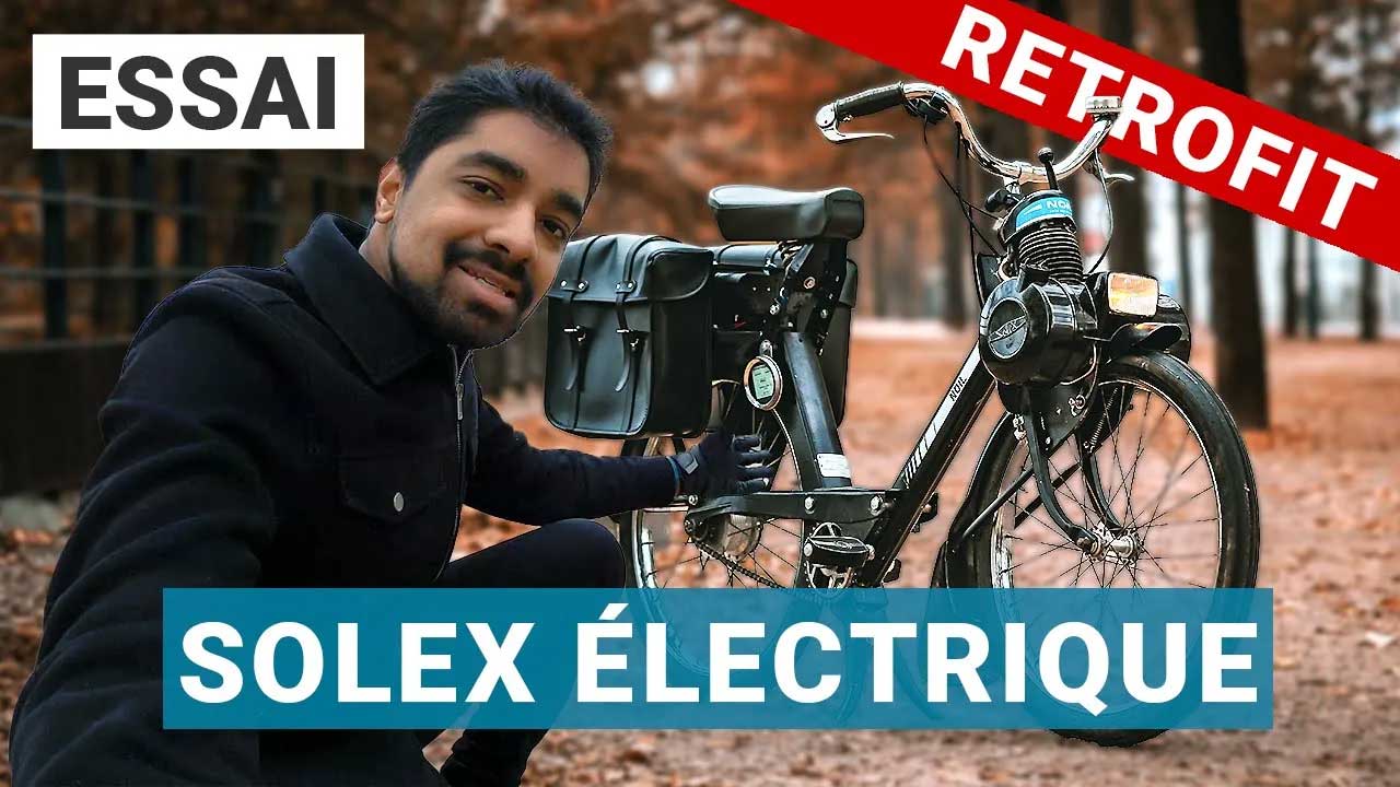 Essai Solex électrique Noil : un kit rétrofit à 149 € ! - Cleanrider