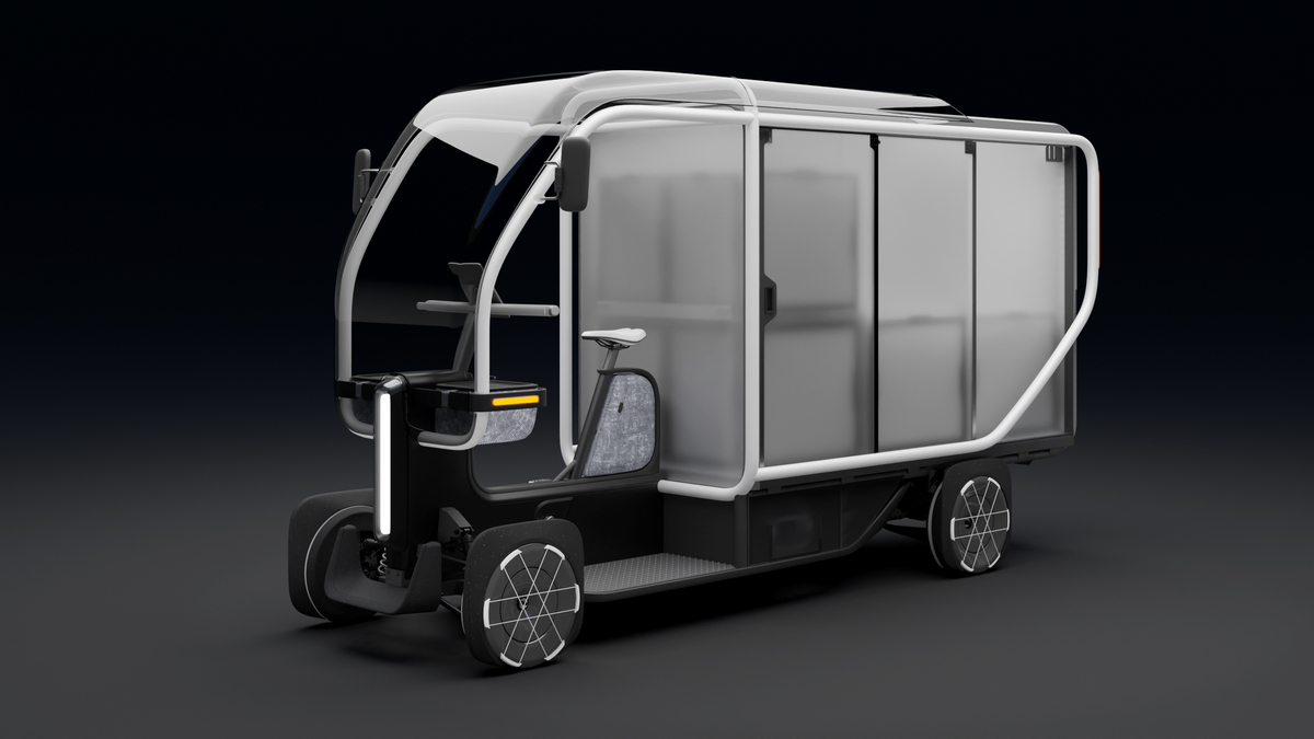 Avec cet étrange vélo cargo à 4 roues, Honda se lance dans la livraison ...